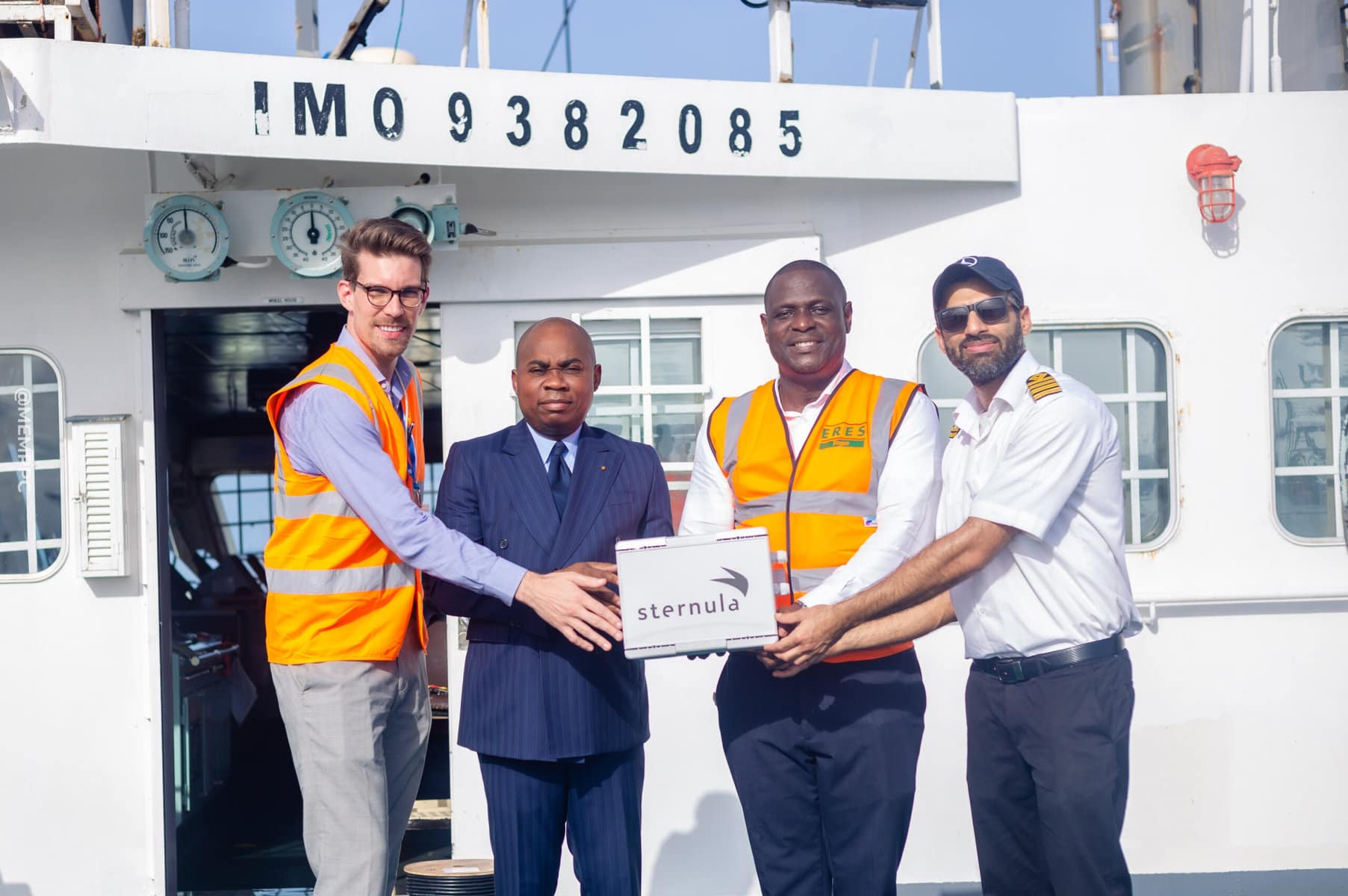 Successful installation of AIS 2.0 (VDES) and Sternula MMS Proxy on the ...